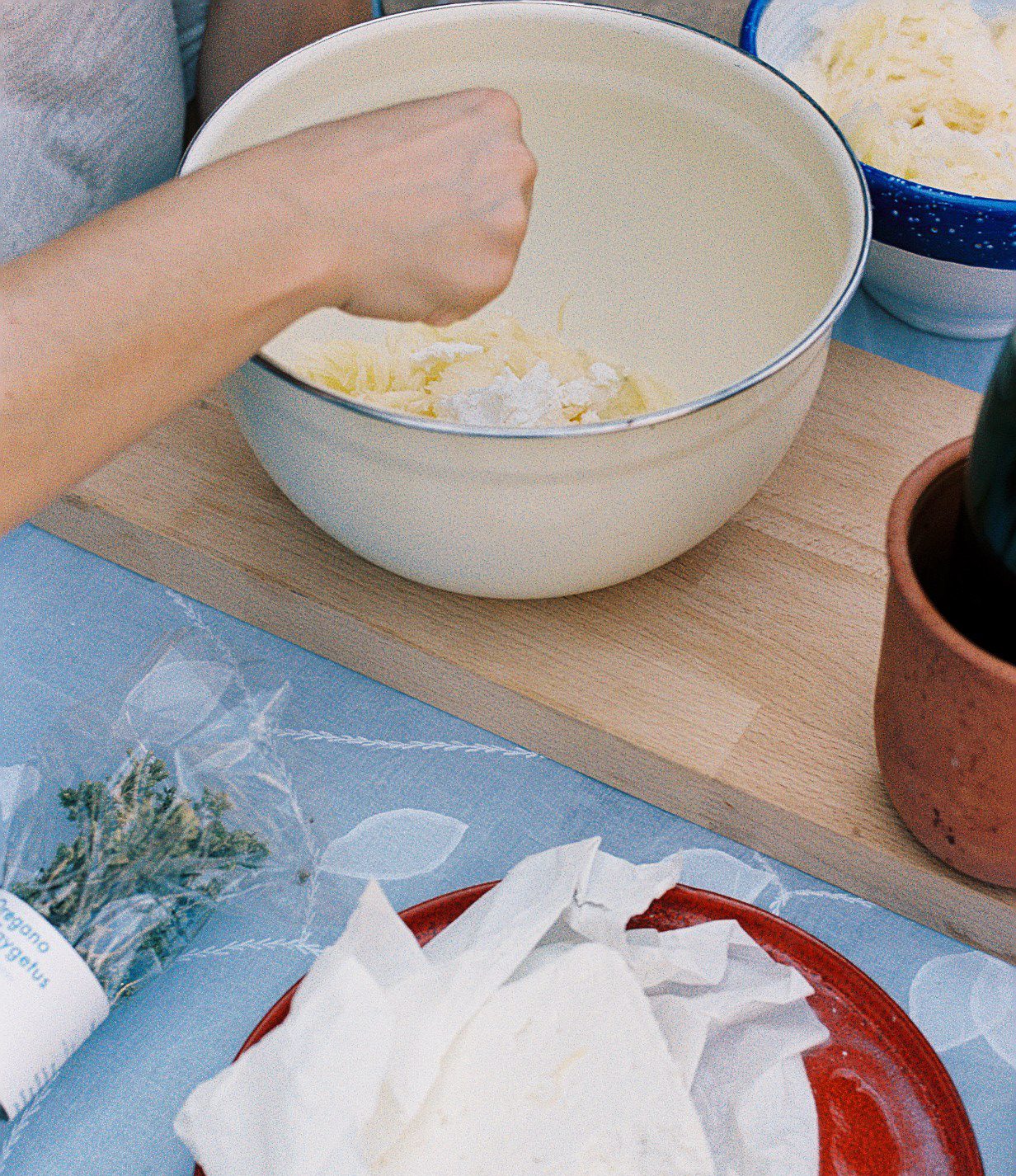 Recipe — A Typical Greek Squash, Feta and Oregano Pie by Daphnis and Chloe